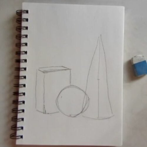 Easy Drawing with Crosshatching Line Technique in Art - artlooklearn.com