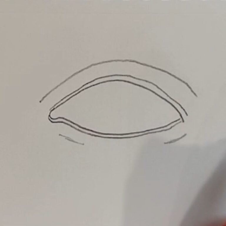 How to Sketch a Simple Eye Step-by-step Drawing Tutorial - artlooklearn.com