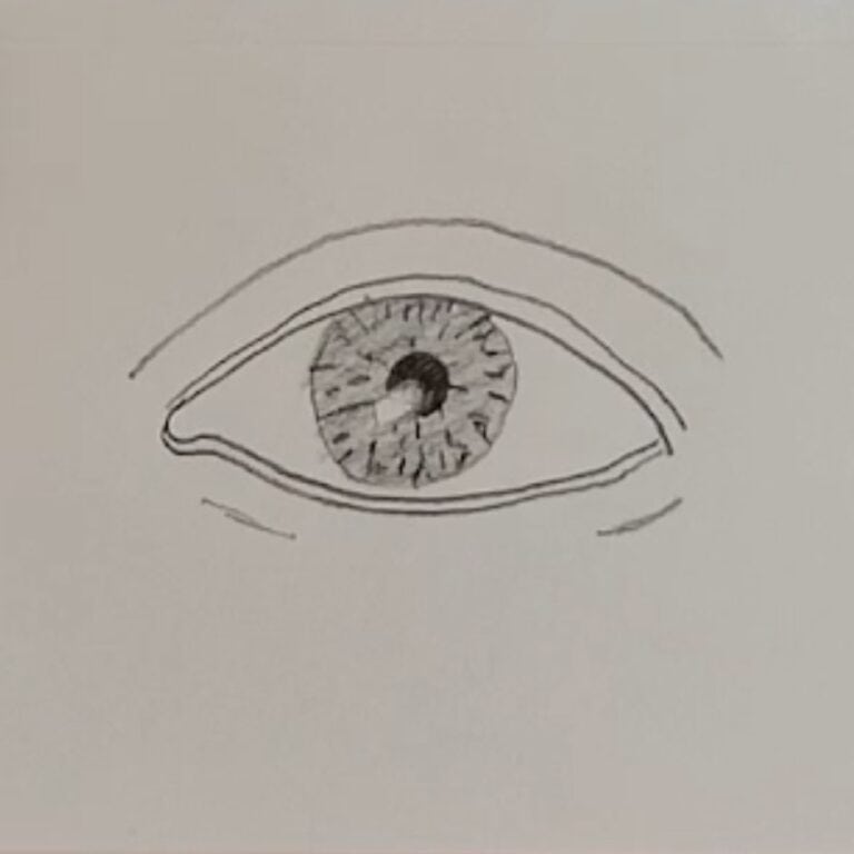 How to Sketch a Simple Eye Step-by-step Drawing Tutorial - artlooklearn.com