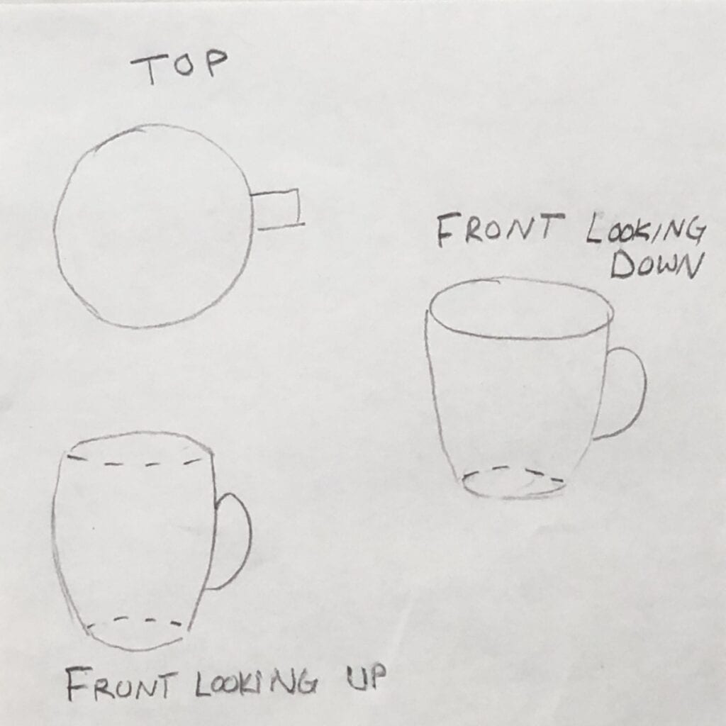 How to Draw a Coffee Mug (Cup Sketch) Beginning Drawings - artlooklearn.com