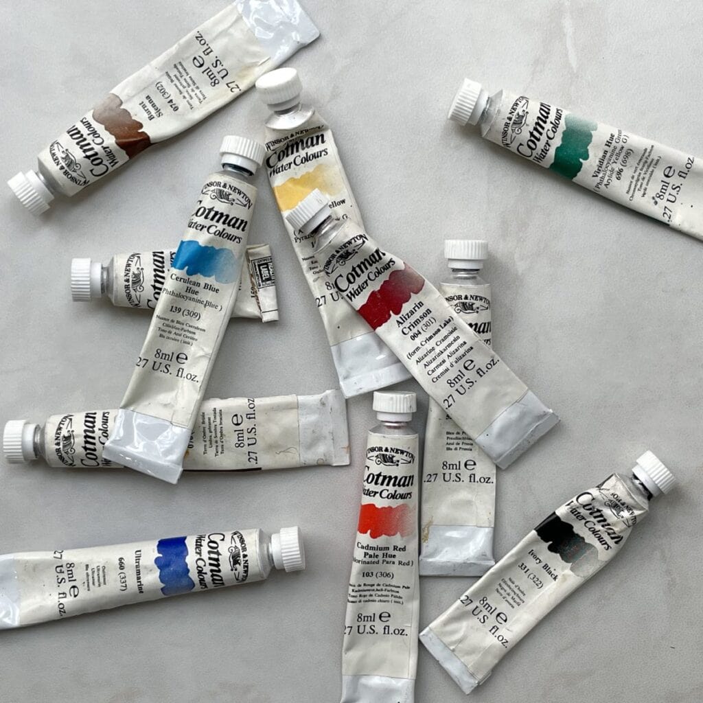 How to use Watercolor Paint Tubes for Beginners - artlooklearn.com