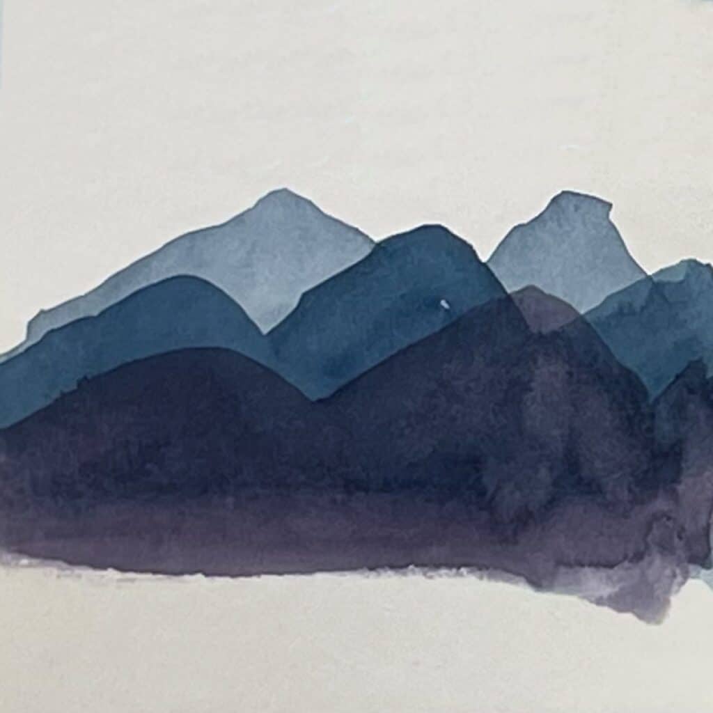 Watercolor Paint Mountains Step by Step (8 Easy Techniques ...